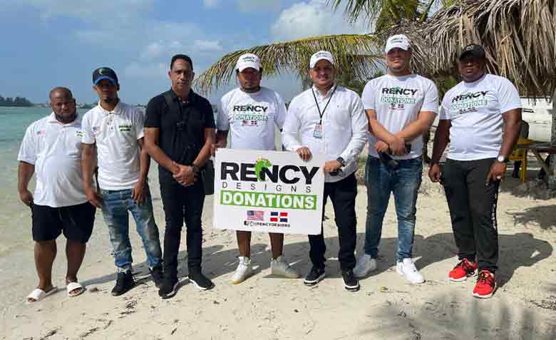 Fundación Rency Designs Donations USA visita playa de Boca Chica ...