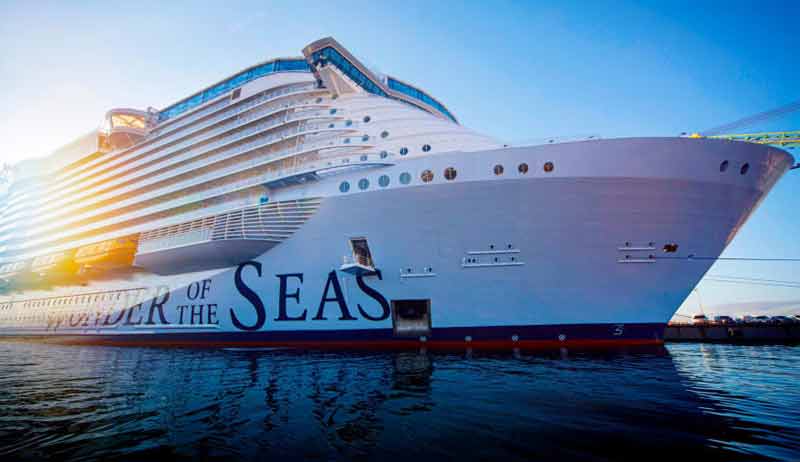 Llega a Puerto Plata el crucero más grande del mundo el “Wonder of the Seas” - Dominicano Ahora